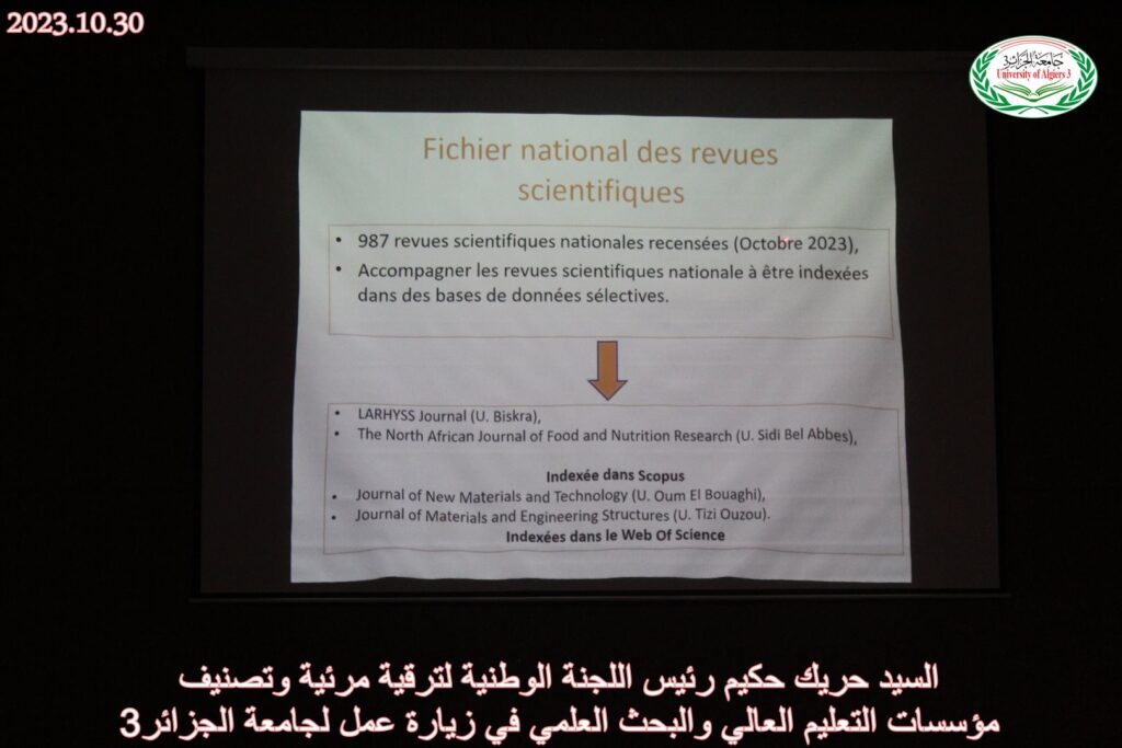 The president of the National Committee for the Promotion of Visibility ...